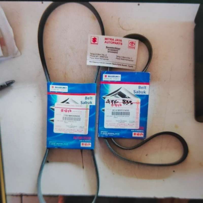 Promo FAN BELT TALI KIPAS SET SUZUKI SWIFT Diskon 23% di Seller Fortize Store - Kalibata, Kota ...