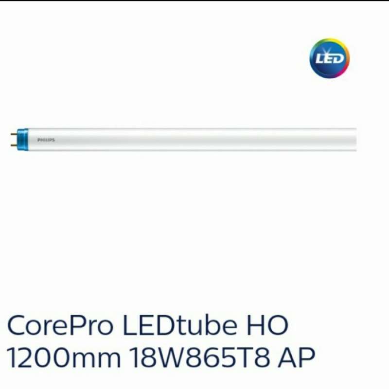 Promo Philips TL LED tube CorePro 18w HO LEDTube T8 1200mm 2100lm LED - Multicolor Diskon 23% di ...