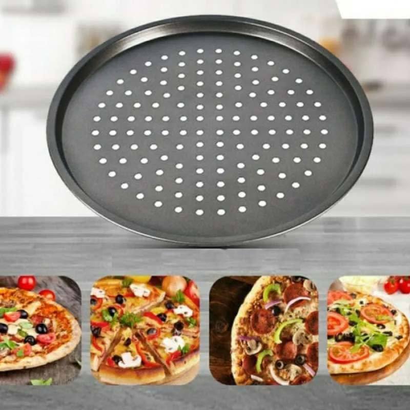 Jual Loyang Crisper Pizza Ukuran Besar/large Pizza Pan 37 Cm Kode Br09 ...