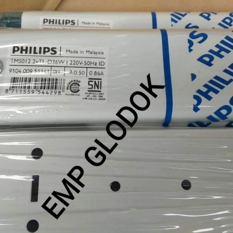 Jual Philips Tms 012 Simbat 2xtl-d36w 1200mm Termasuk Ballast Starter ...