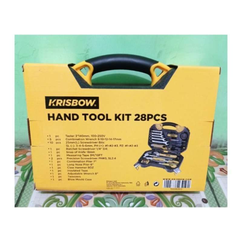 Jual Krisbow set Perkakas Mekanik 28pcs / Tool kit set di Seller Sumber ...