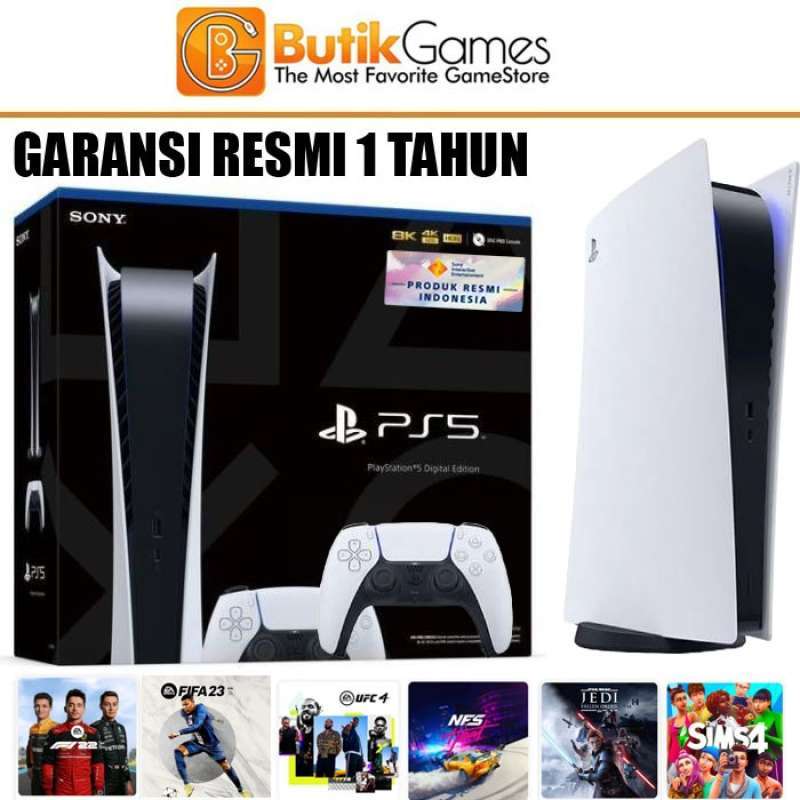 Jual Sony Ps5 Playstation 5 Console Digital Version Edition di Seller ...