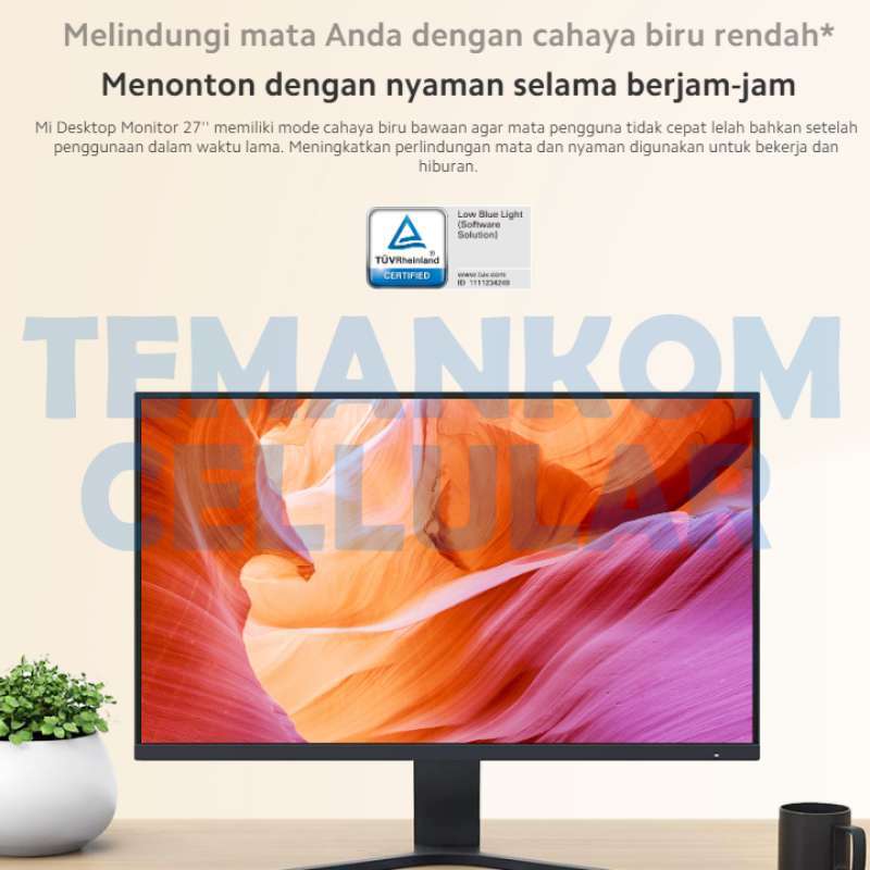 Jual Monitor Xiaomi Mi Desktop Monitor 27 27 Inchi 100% Srgb Garansi ...