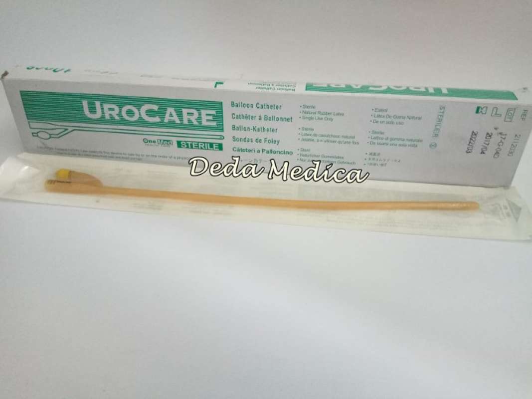Promo Urocare 20 Fr Onemed Sterile Selang Catheter Kateter 2 Way 20Fr ...
