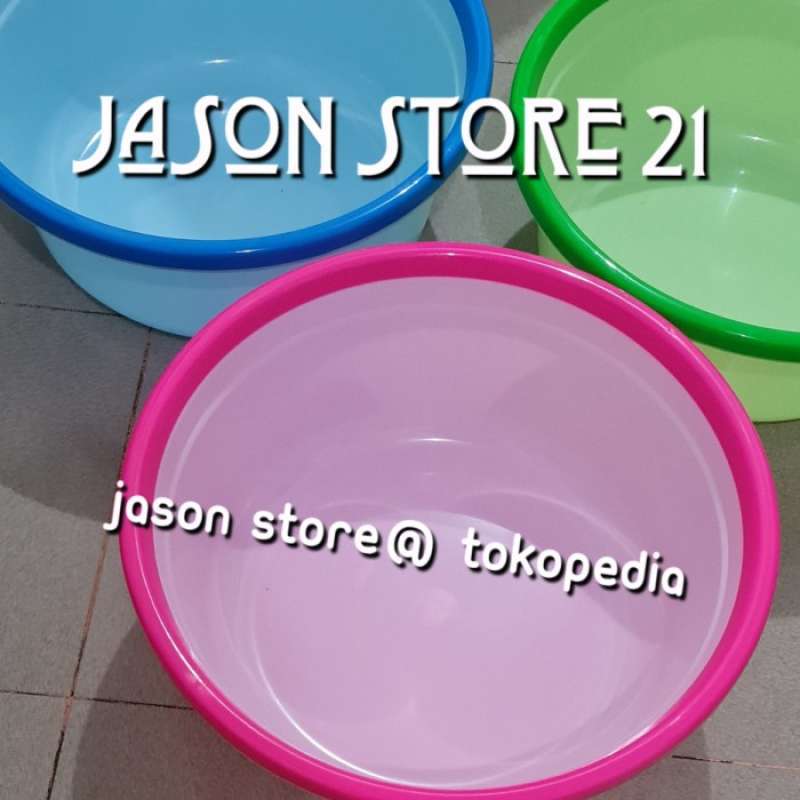 Jual Baskom Besar Nagata 7820 (20 Liter)/Baskom Bulat Nagata/Baskom ...