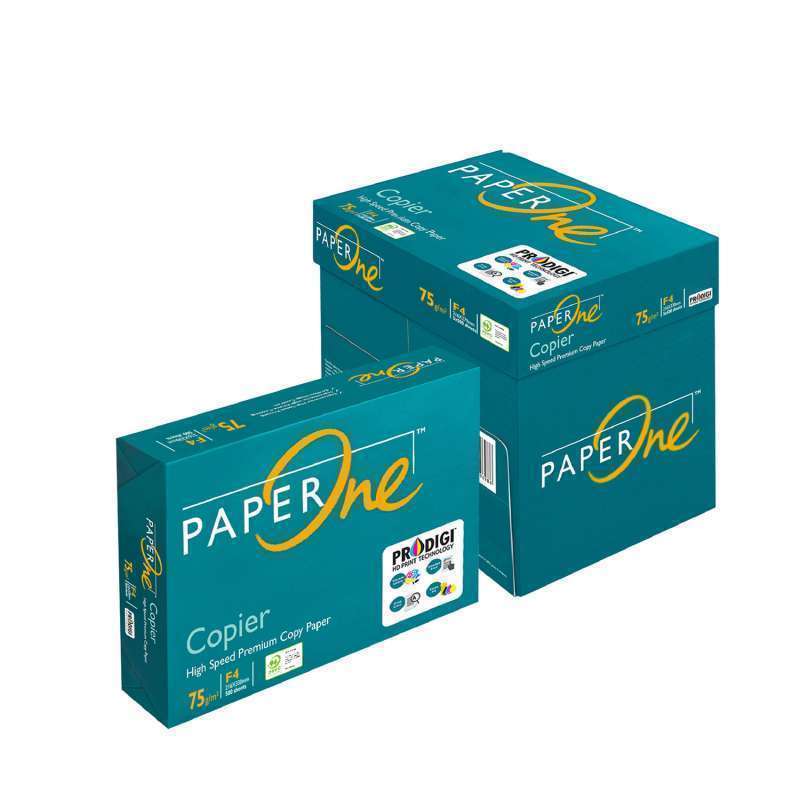 Jual New Paperone Kertas F4 75gr Copier 1 Box 2500 Lembar Kertas Hvs