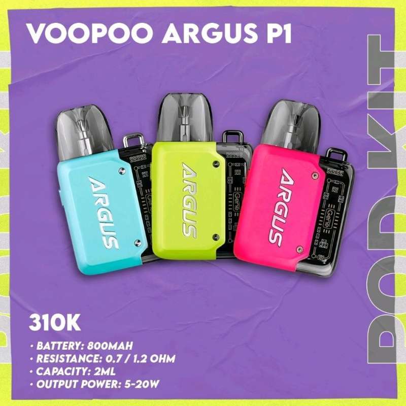 Jual ARGUS P1 POD KIT 20W di Seller Jegeg Vape Bali - Padangsambian ...
