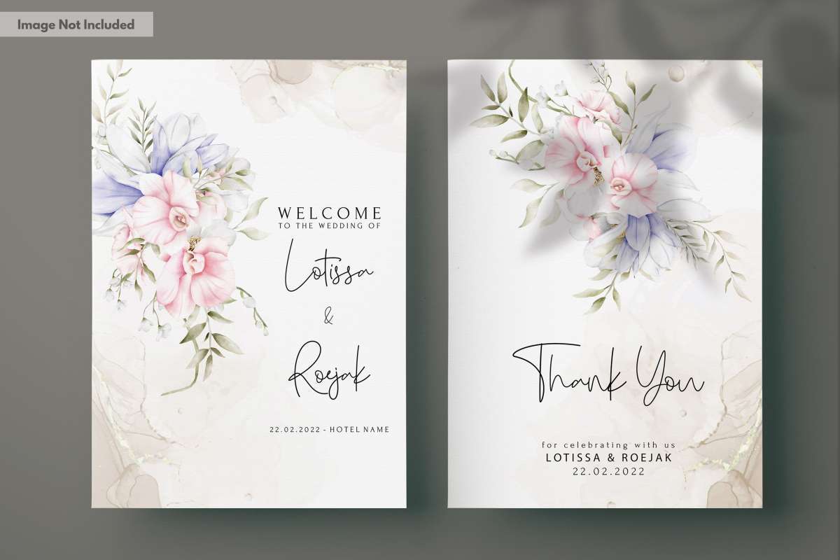 Jual 100 + Template Desain Undangan Pernikahan Seri 1 Siap Edit Format ...