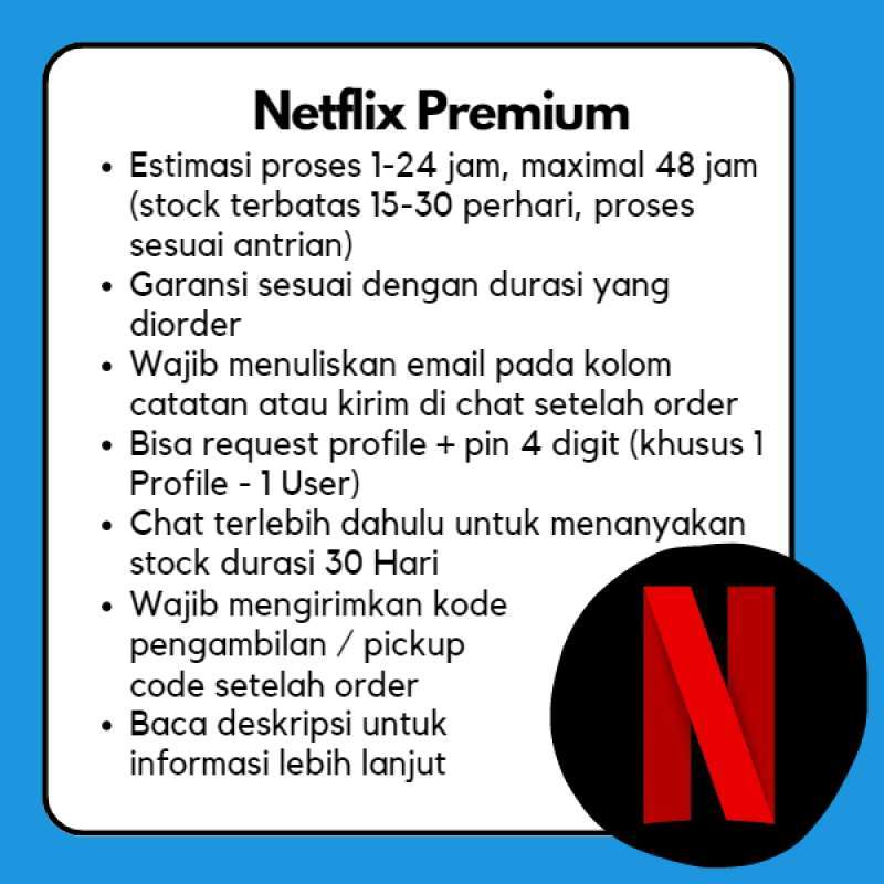 Netflix Premium - Netfilx Premium Terbaru Juli 2024 | Blibli