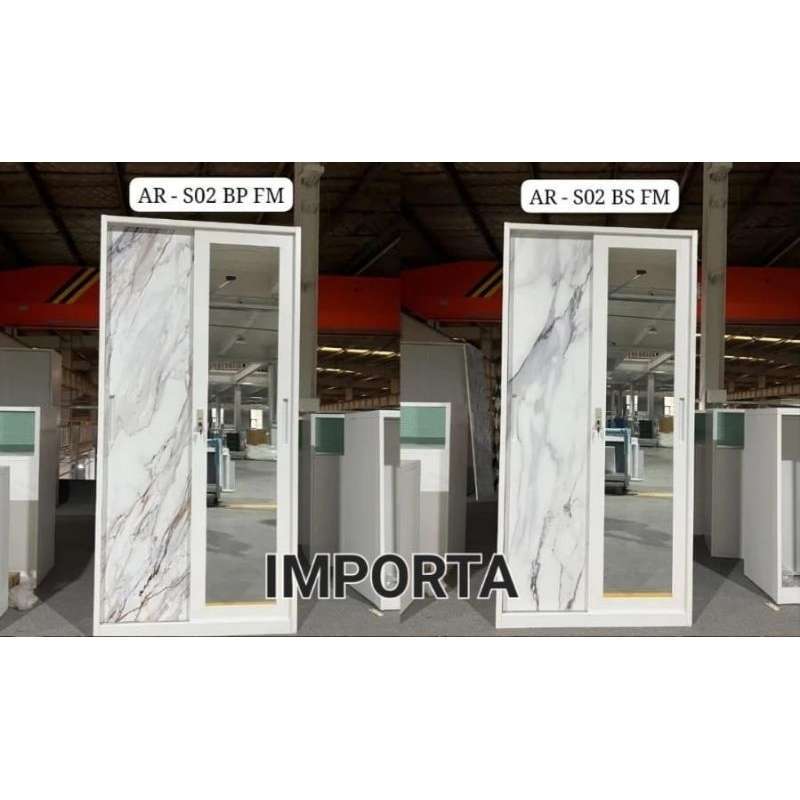 Promo Importa Lemari Pakaian 2 Pintu Sliding Uk90 Ar S02 (palembang ...