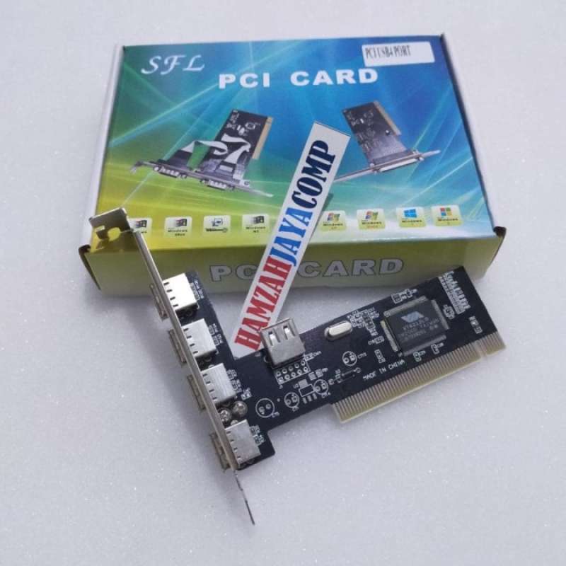 Promo Pci Card Usb 2.0 Pci Card 4 Port + 1 Port Diskon 23% di Seller ...