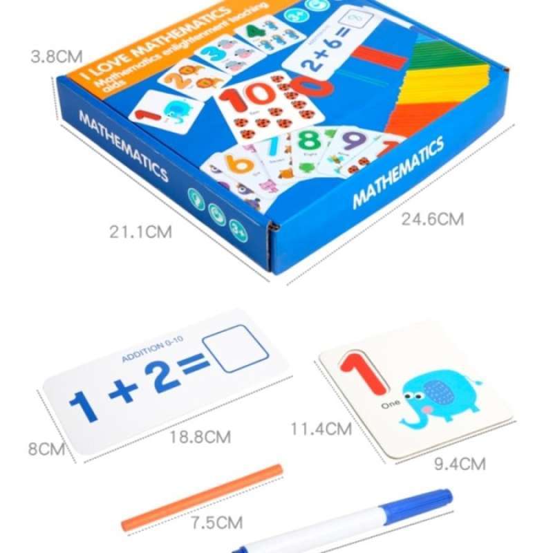 Jual mainan edukasi anak untuk berhitung ~ i love mathematics di Seller ...