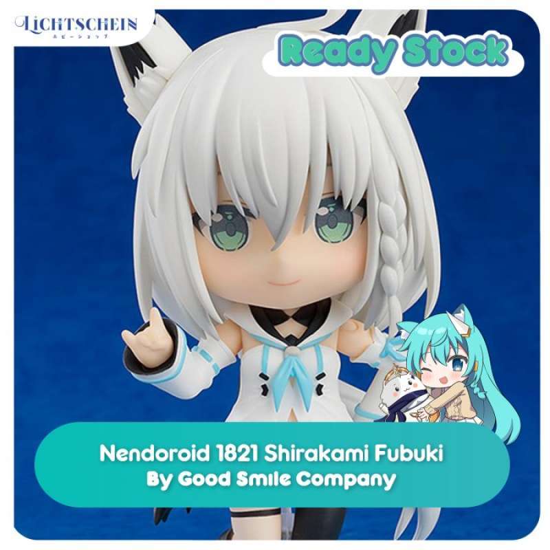 Promo Nendoroid 1821 Shirakami Fubuki - Hololive Diskon 29% di Seller ...