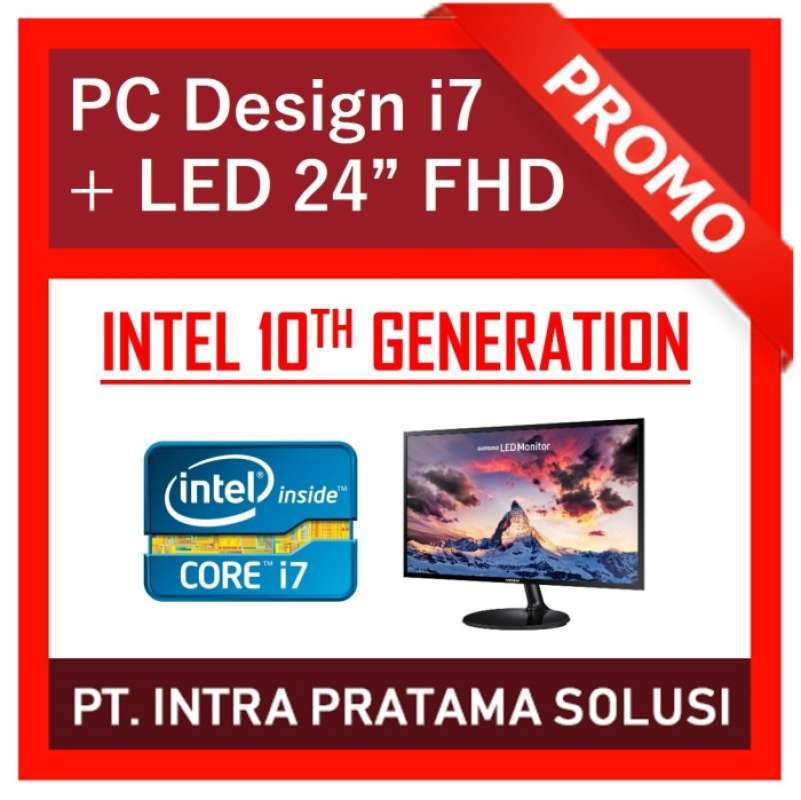 Promo PC Rakitan i7 Gen-10 Lengkap (For Office / Design / Editing Needs ...