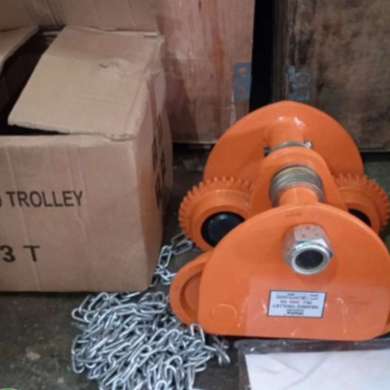 Promo Gear Trolley 3 Ton x 5 Meter Manual weka #bjt# Diskon 23% di ...