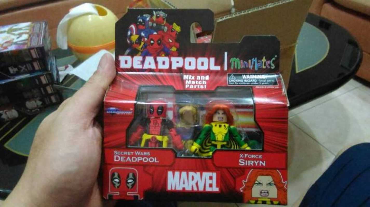 Promo Minimates Secre Wars Deadpool & X Force Siryn Diskon 29% Di ...