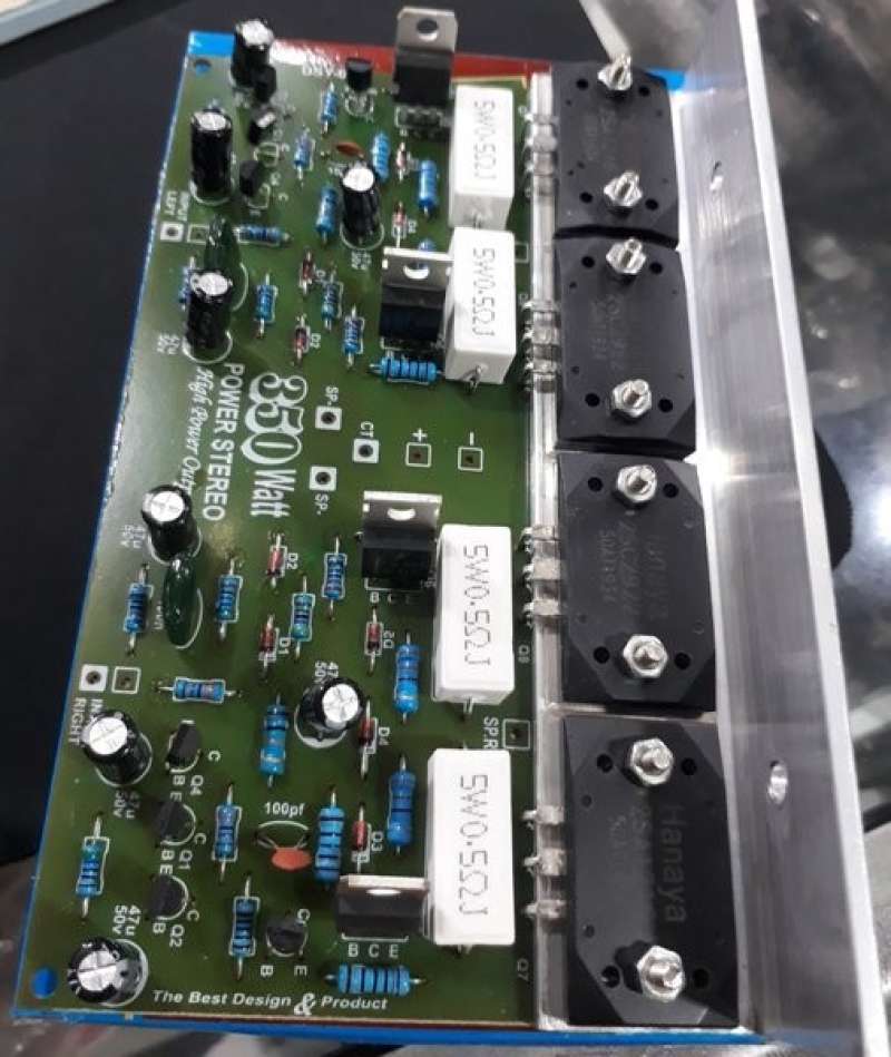 Promo Kit Power Amplifier Cx 300 Stereo 300W Bell Diskon 29% di Seller ...