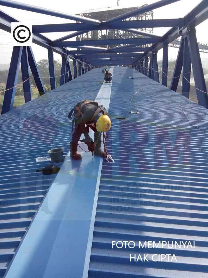 Jual Nok / Bubung / Ridge Zincalume Color / Non Color Type 610 - 0.45mm ...