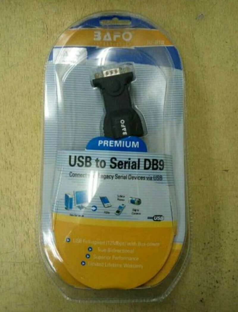 Promo Usb To Serial Rs232 Db9 Bafo Bf-810 / Bafo Bf810 Diskon 23% Di ...