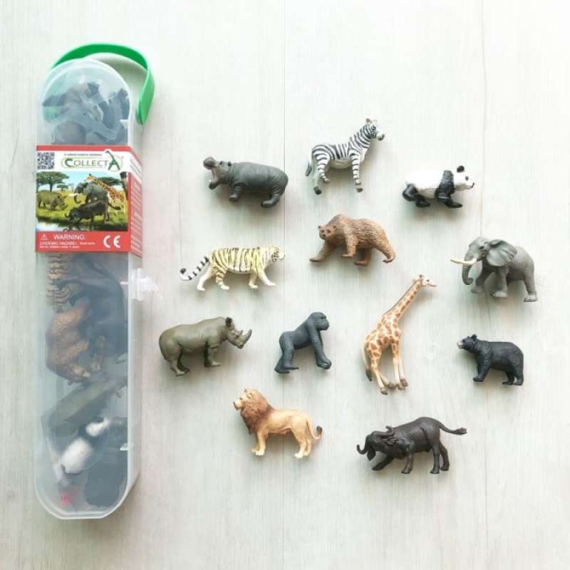 Promo Collecta box of mini wild animals Diskon 33% di Seller Toys ...