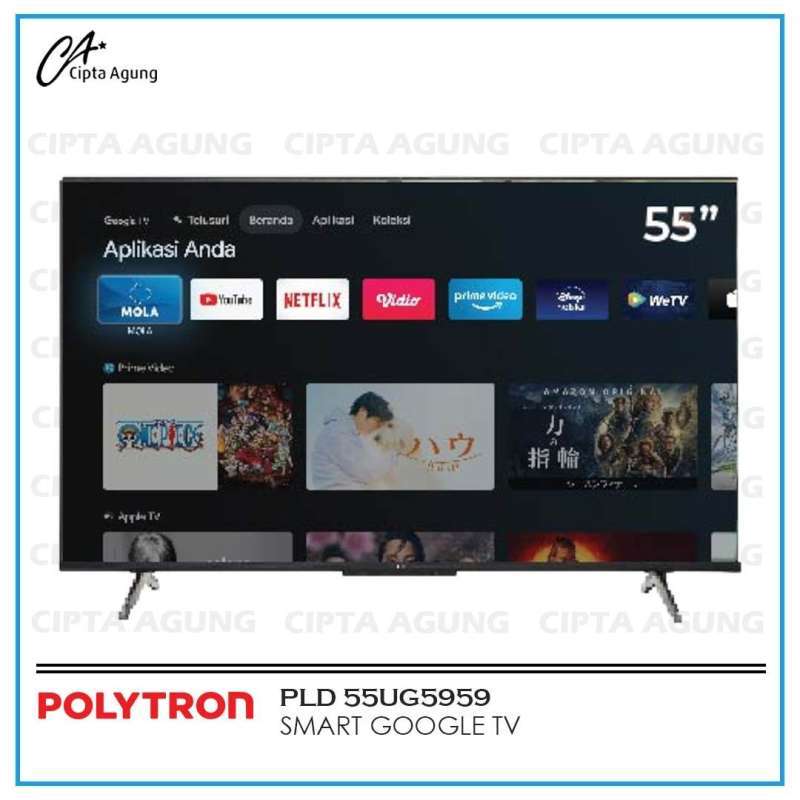 Jual Polytron Smart Google Tv 55 Original, Murah & Diskon Juli 2024 ...