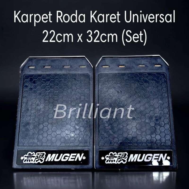 Promo Karpet Kepet Roda Penahan Lumpur Universal Karet - Set 2pc ...