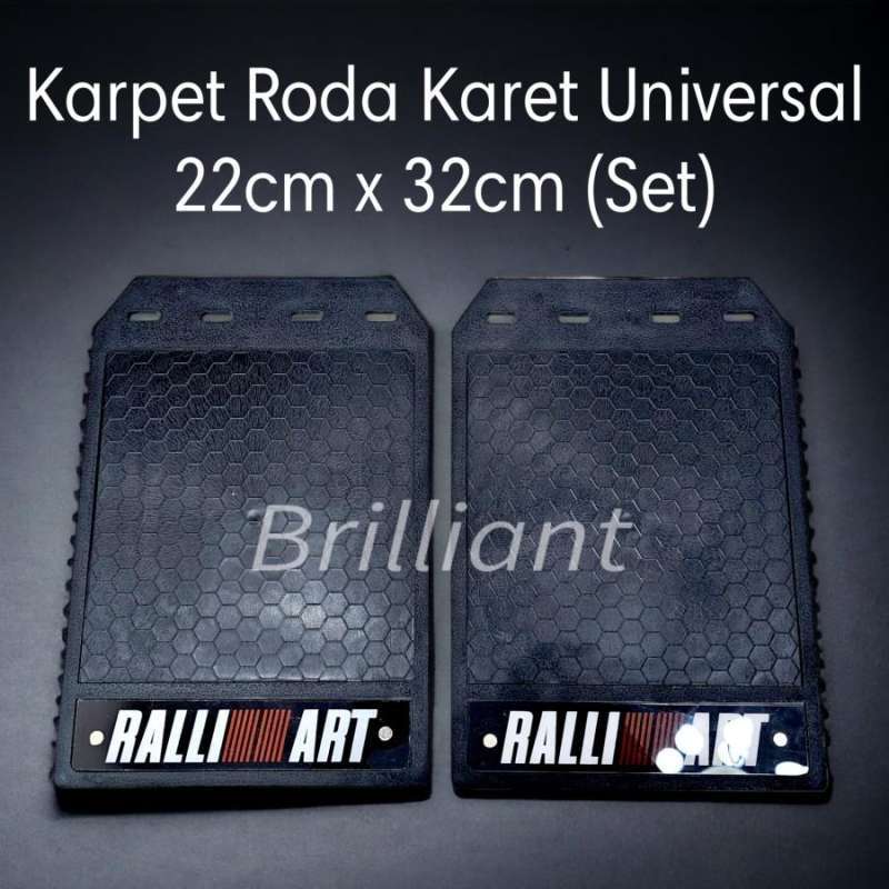 Promo Karpet Kepet Roda Penahan Lumpur Universal Karet - Set 2pc ...