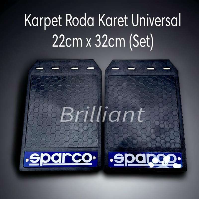 Promo Karpet Kepet Roda Penahan Lumpur Universal Karet - Set 2pc ...
