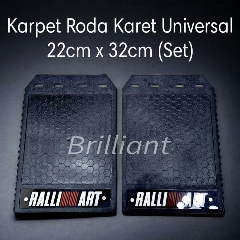 Promo Karpet Kepet Roda Penahan Lumpur Universal Karet - Set 2pc ...