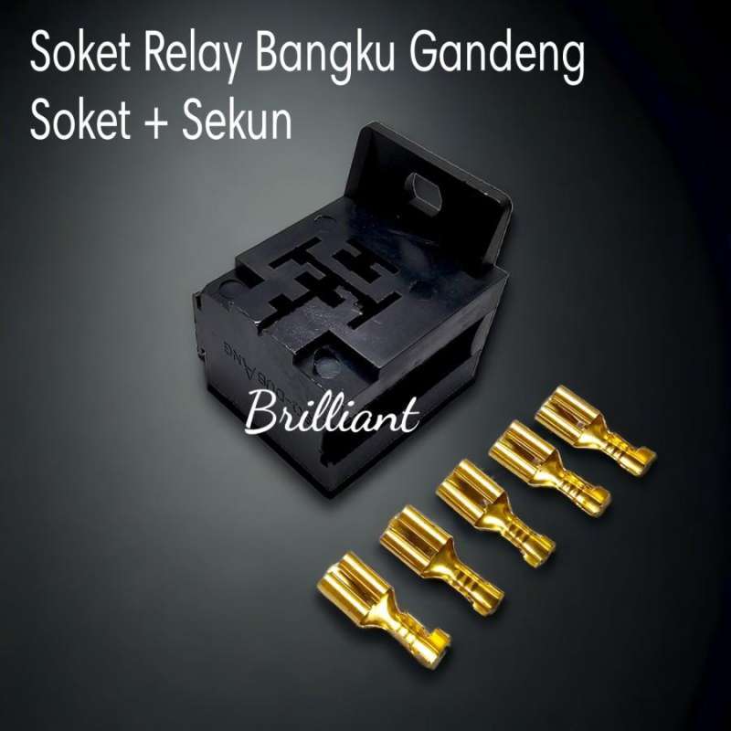 Promo Soket / Rumah Relay Model Bangku Gandeng Pvc Only Plus Sekun ...