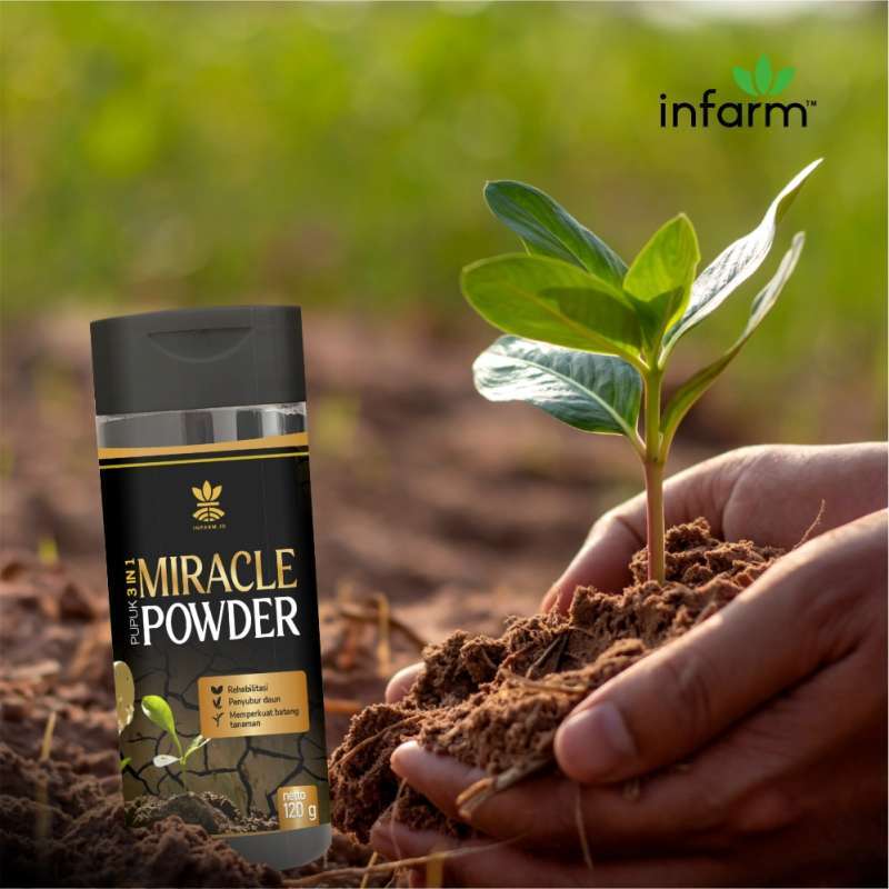 Promo Infarm - Miracle Powder Asam Humat Pupuk 3 In 1 Pembenah Media ...