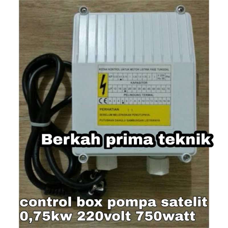 Jual Control Box Pompa Satelit Submersible 0,75 220v 750watt Di Seller ...