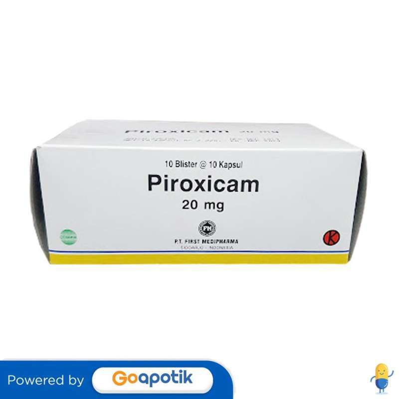 Jual PIROXICAM FIRST MEDIFARMA 20 MG BOX 100 KAPSUL di Seller Apotek ...