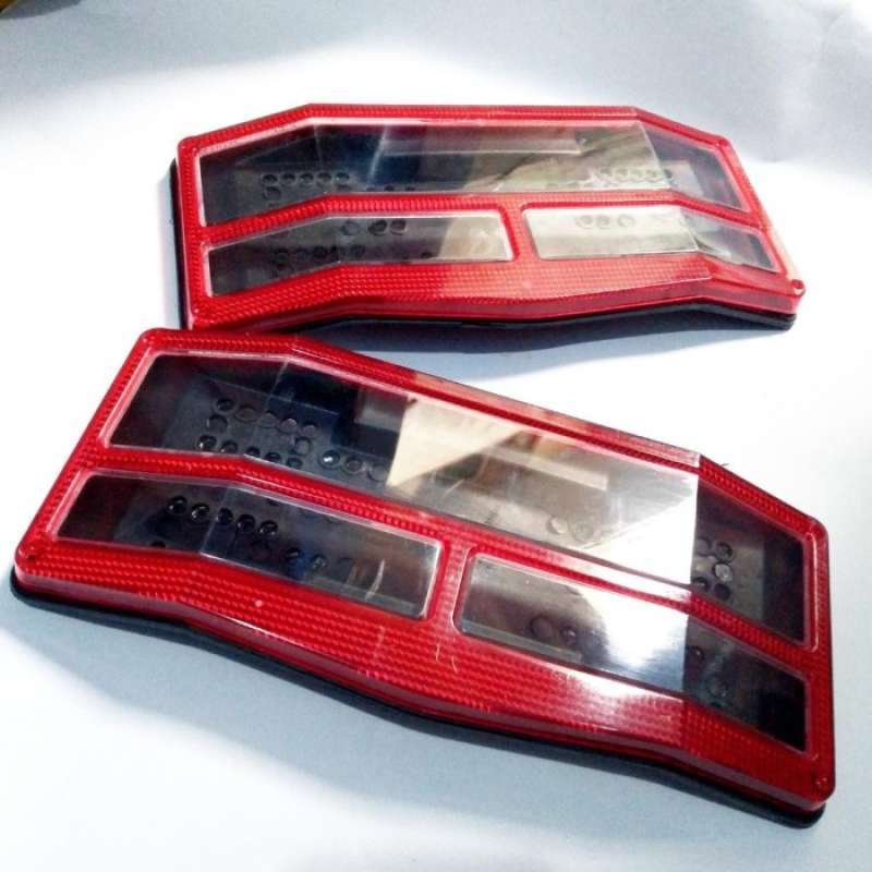 Promo Bingkai Plat Nomer Motor Mika Cembung Warna Merah Putih Hitam ...
