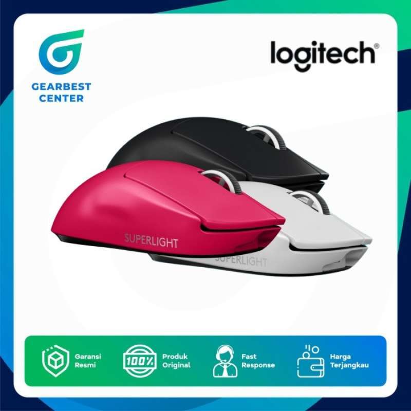 Promo Logitech G PRO X Superlight Wireless Mouse Gaming Mini USB ...