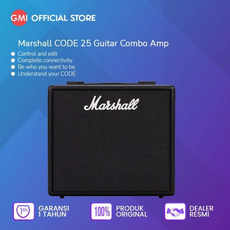Jual Marshall CODE 25 Guitar Combo Amp di Seller Plaza Ambarukmo ...