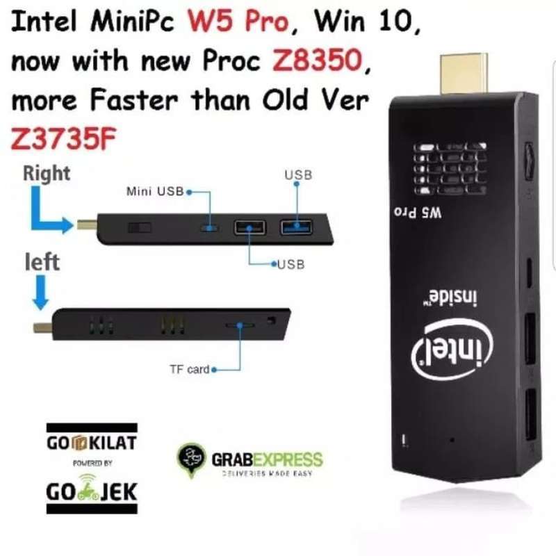 Promo Intel Compute Stick W5 Pro Lebih Powerful Dari Asus Vivostick ...