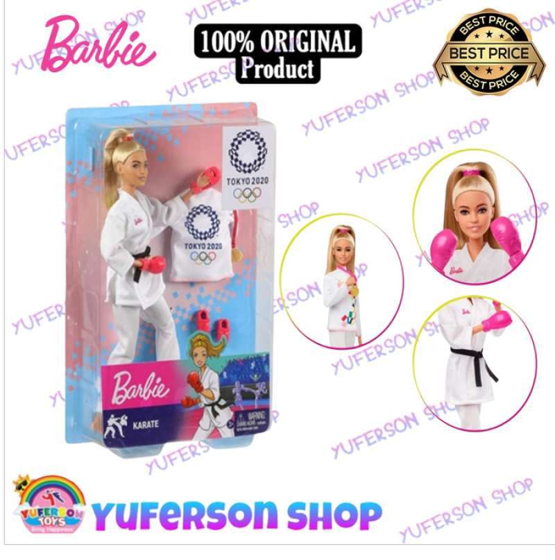 Jual Barbie Olympic Games Tokyo 2020 Karate Doll di Seller Kim Nona Shop - Tegal Alur, Kota ...
