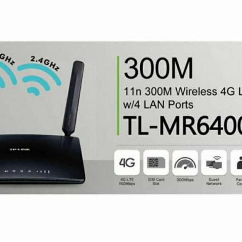 Promo modem wifi 4g tplink tl mr6400 unlock all router Diskon 23% di ...