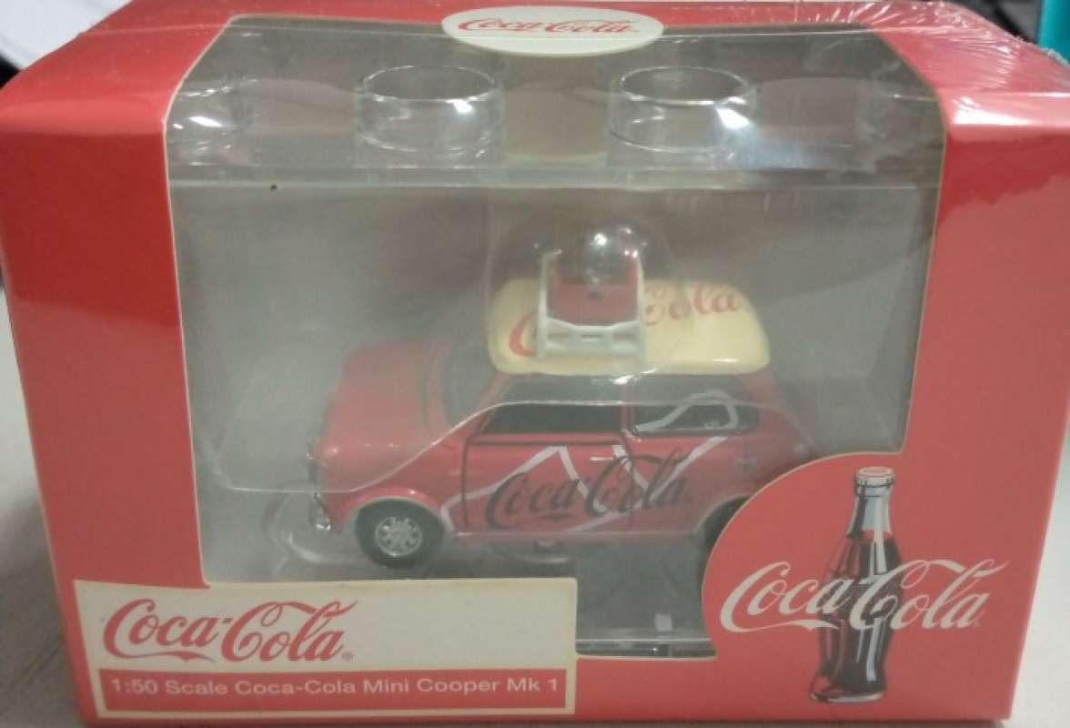 Promo Mini Cooper MK I Coca Cola 1:50 Scale Tiny City COKE005 Diskon 23 ...