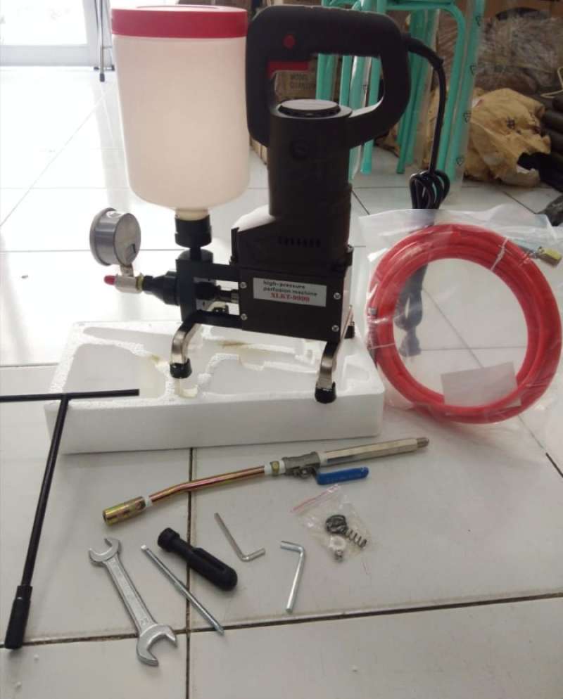 Jual Dutec Mesin Injeksi Pu, Epoxy Alat Injeksi Beton Grouting Machine ...