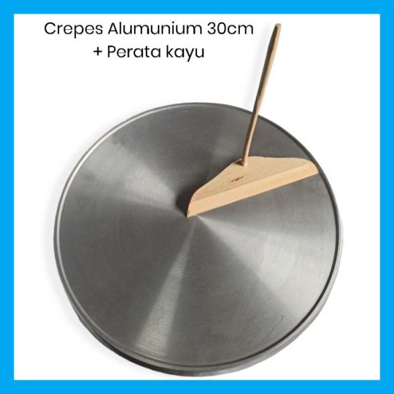 Promo Loyang Wajan Crepes Alumunium Tebal 30Cm Crepe Maker Diskon 27% ...