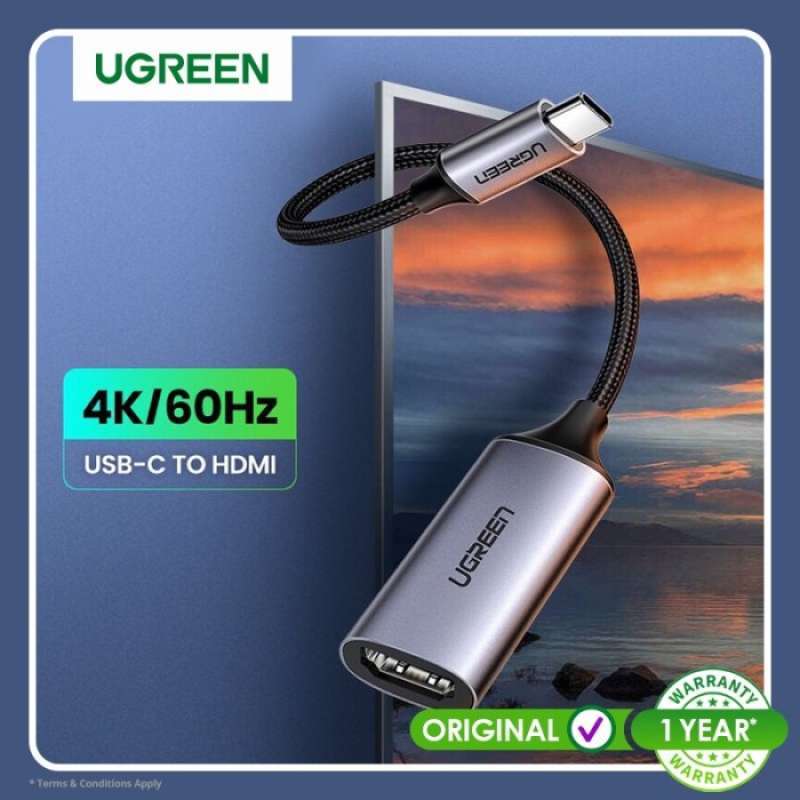 Promo Ugreen Usb C Thunderbolt3 To Hdmi 2.0 4K 60Hz Adapter Laptop Komputer Diskon 23% di Seller ...