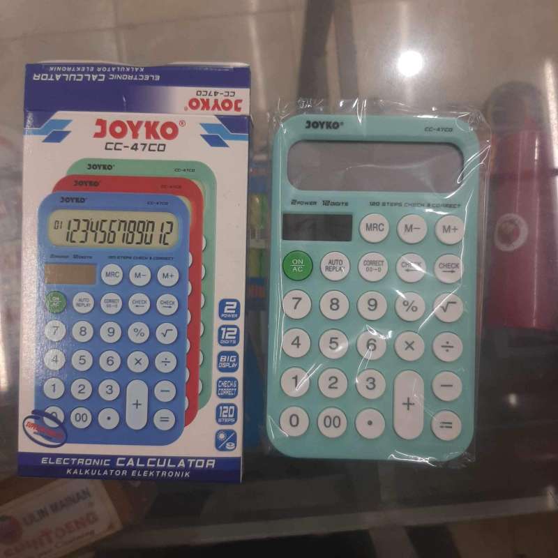 Jual Joyko Calculator Cc 47co Kalkulator Alat Hitung Penghitung Di ...