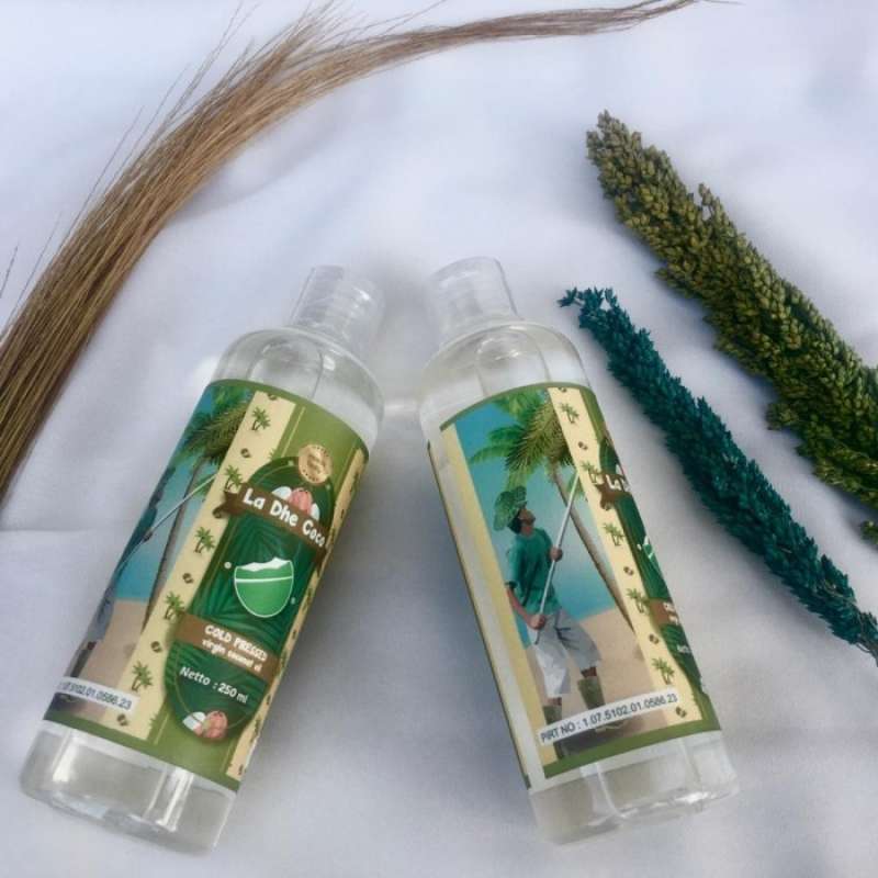 Promo La Dhe Coco Bali Vco (Virgin Coconut Oil) 250Ml Cold Pressed ...