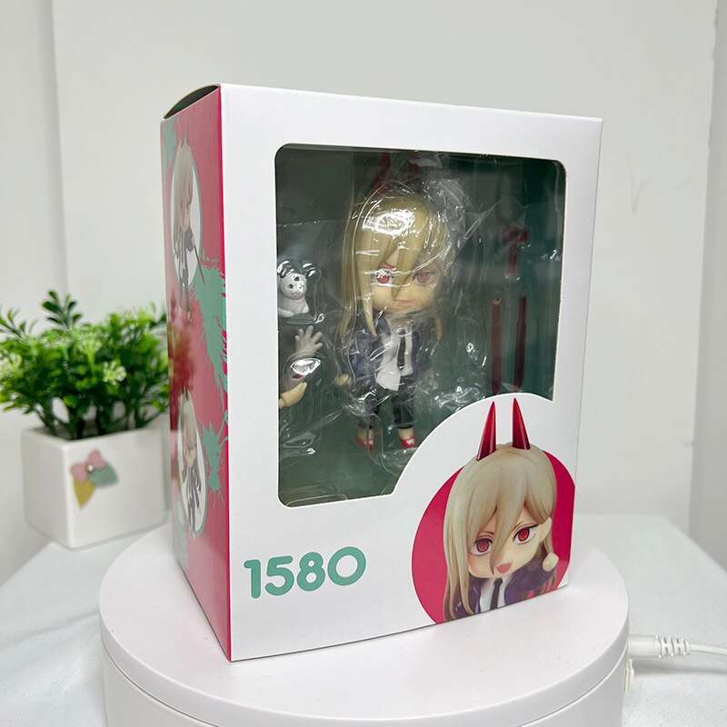 Promo 28cm Chainsaw Man Denji Anime Figure Chainsaw Man Rage Battle Bat ...