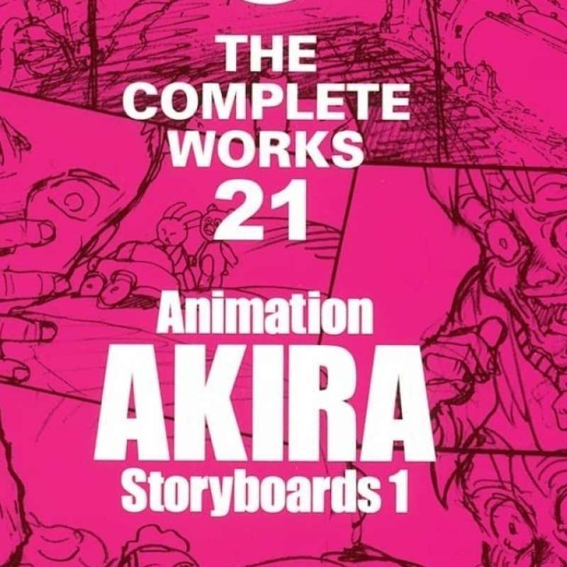 Jual Otomo The Complete Works 21 Akira Storyboard Vol 1 Artbook Di