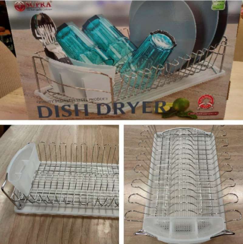 Promo RAK PIRING STAINLESS DISH DRYER Diskon 23% di Seller Veera Store - Kedoya Utara, Kota ...