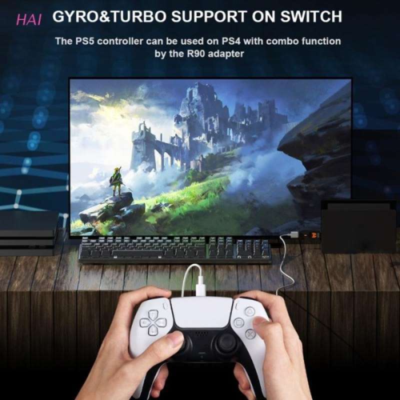 Jual C1 Gamepad Controller Somatosensory Kabel Dengan 6-axis Gyroscope ...