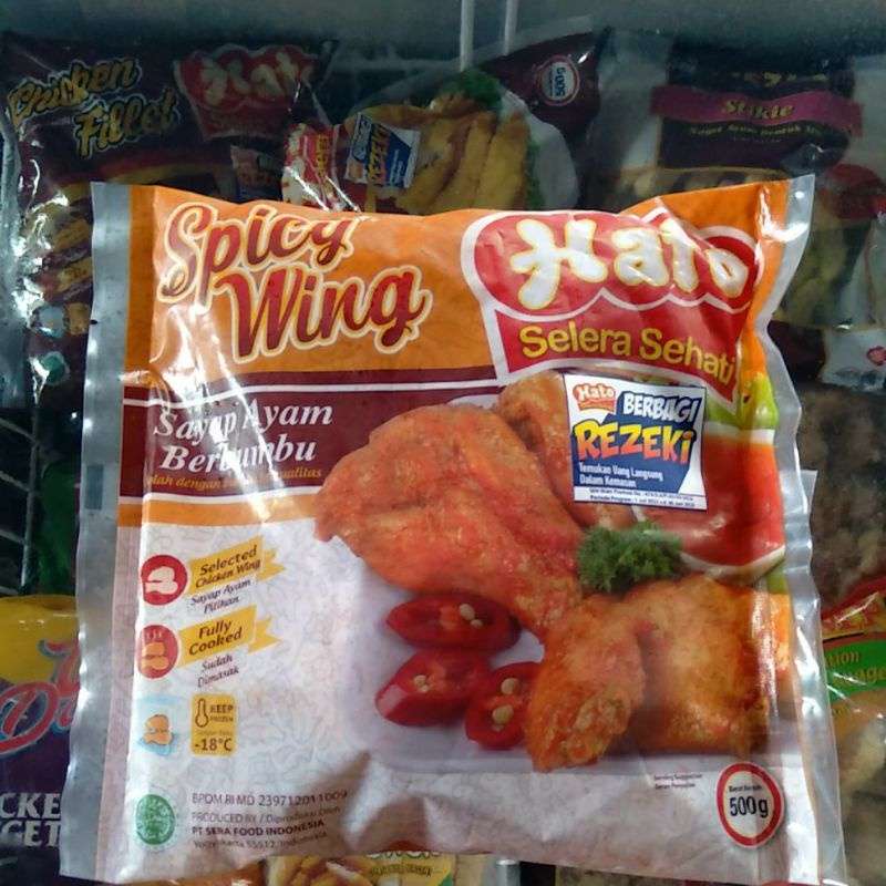 Promo Hato Spicy Wing 500 Gr Diskon 4% Di Seller Qarya Frozen - Karang ...